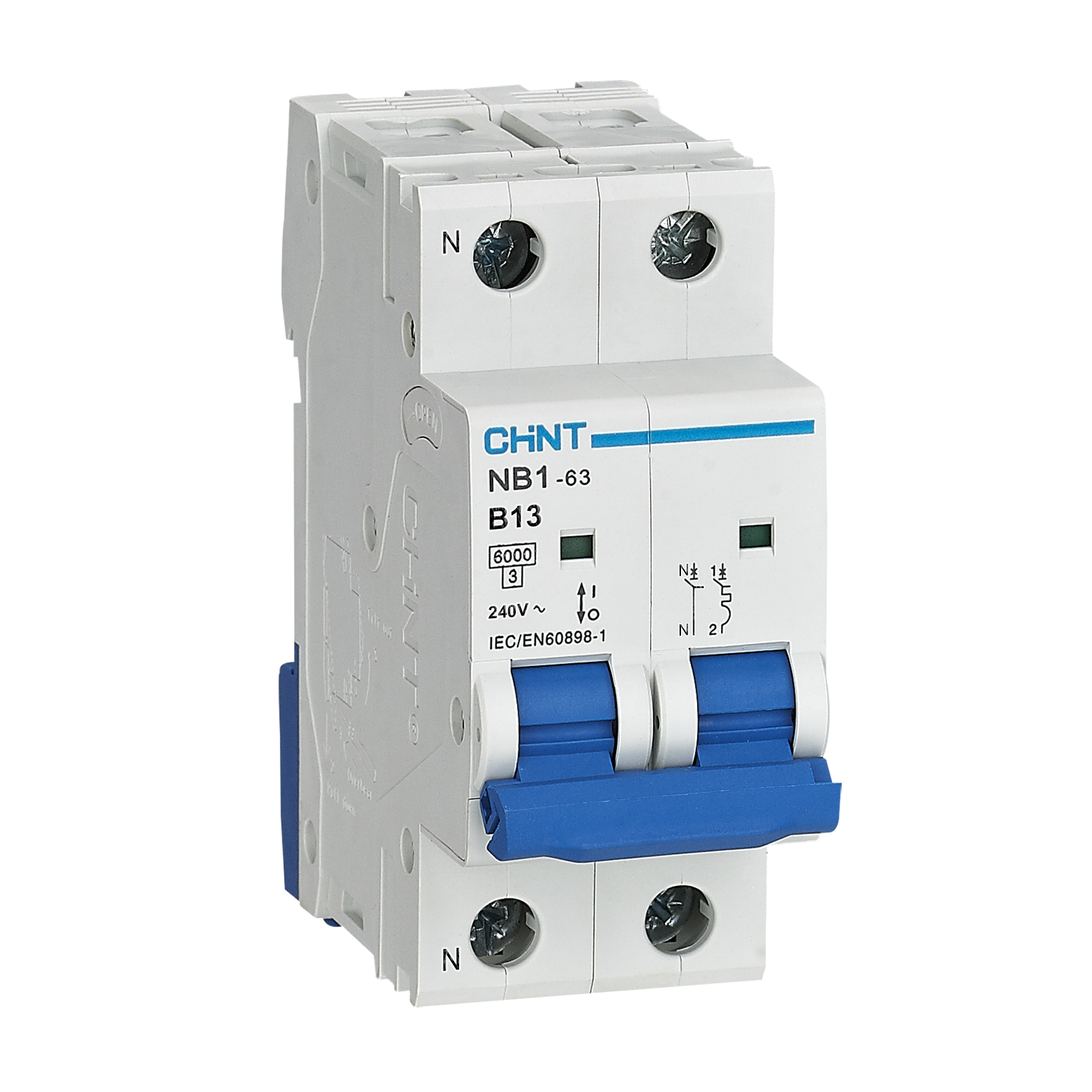 Mini circuit breaker NB1-63 Ficha Técnica y Manual | CHINT Colombia