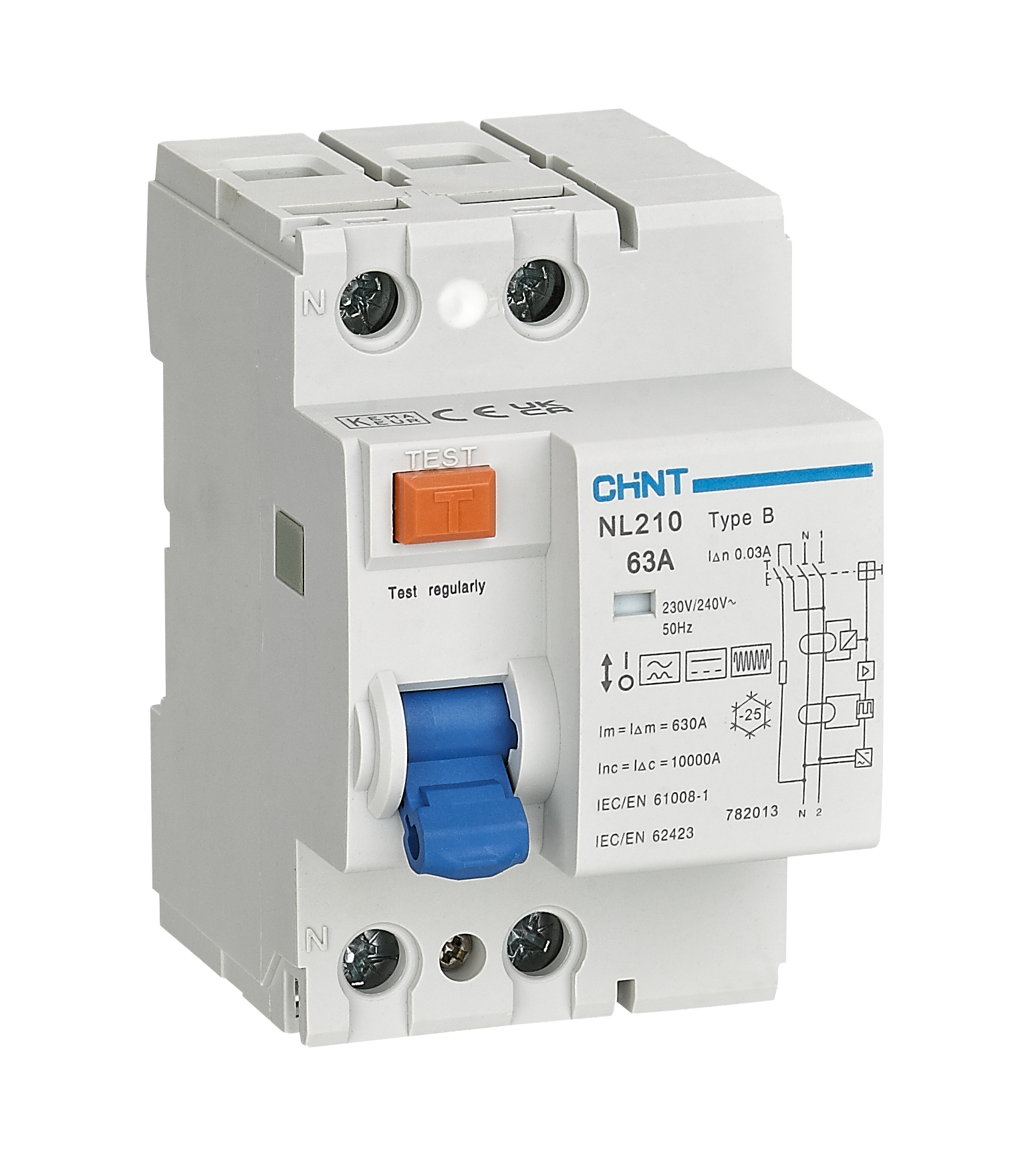 NL210 Residual Current Operated Circuit Breaker without over-current ...