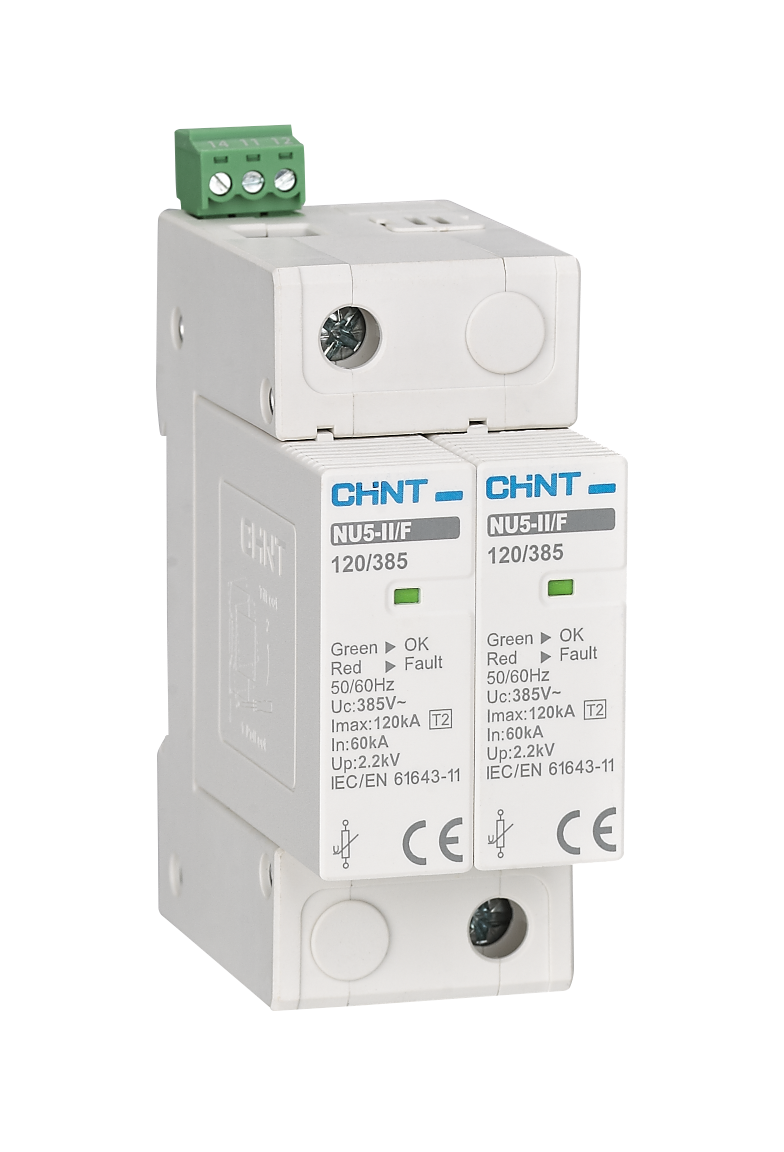 Dispositivo de protección contra sobretensiones DPS - NU5-II | CHINT ...
