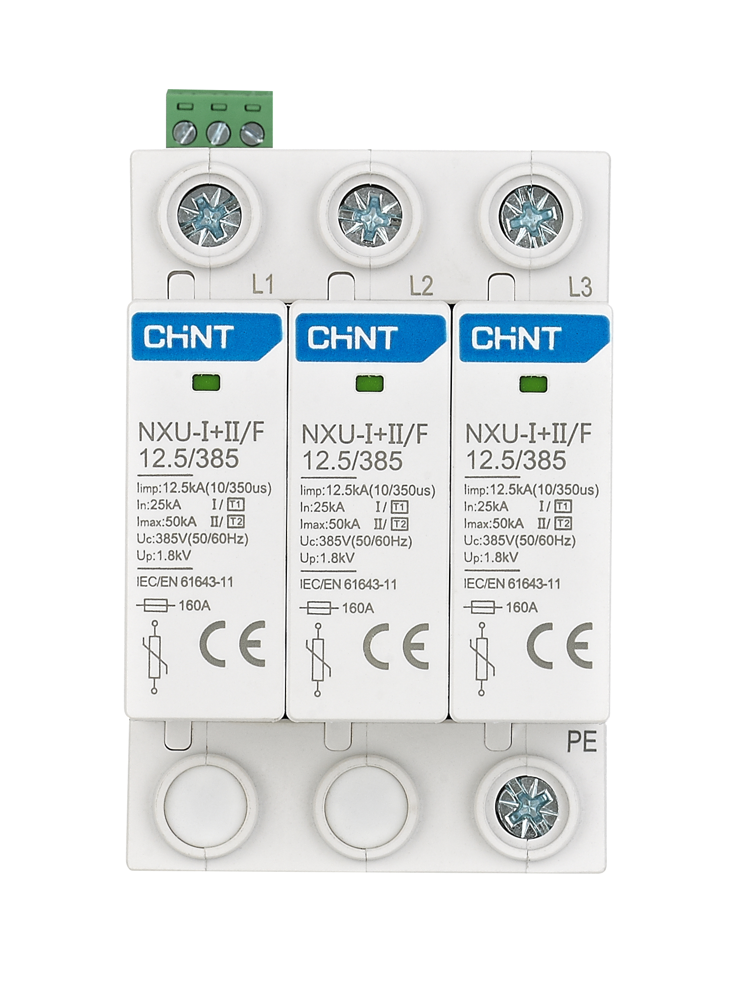NXU-I+II Low-Voltage Surge Protective Device Datasheet & Manual | CHINT ...