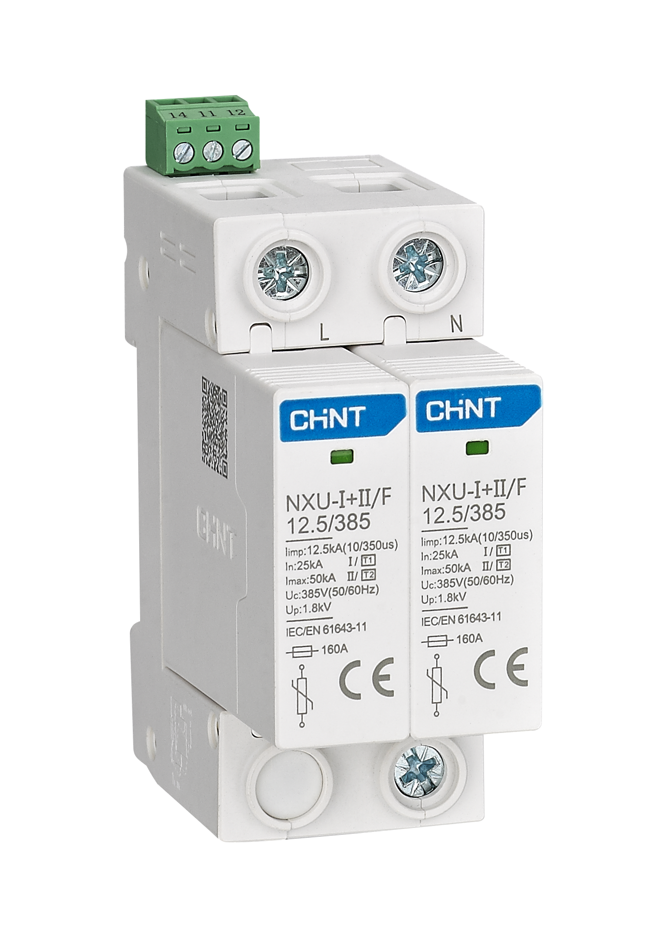 NXU-I+II Low-Voltage Surge Protective Device Datasheet & Manual | CHINT ...