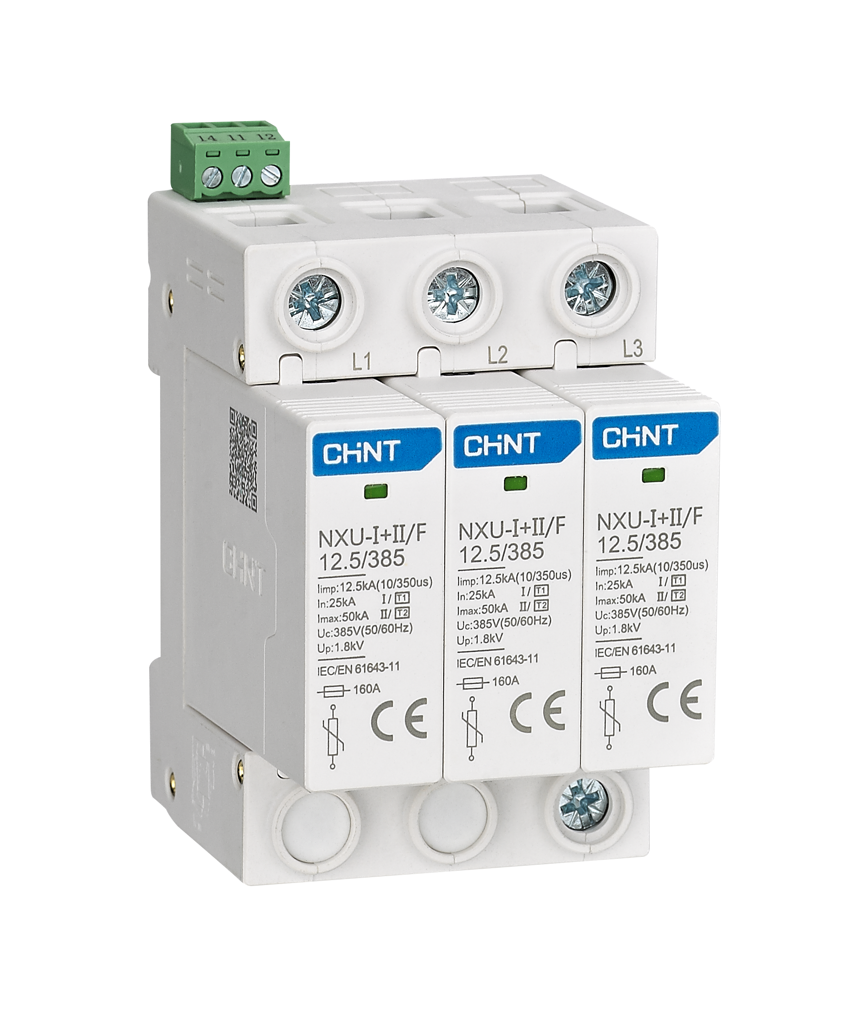 NXU-I+II Low-Voltage Surge Protective Device Datasheet & Manual | CHINT ...