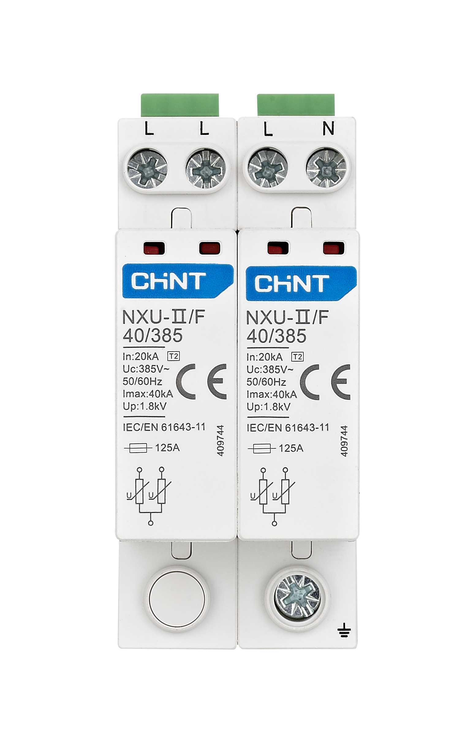 NXU-II Low-Voltage Surge Protective Device Datasheet & Manual | CHINT ...