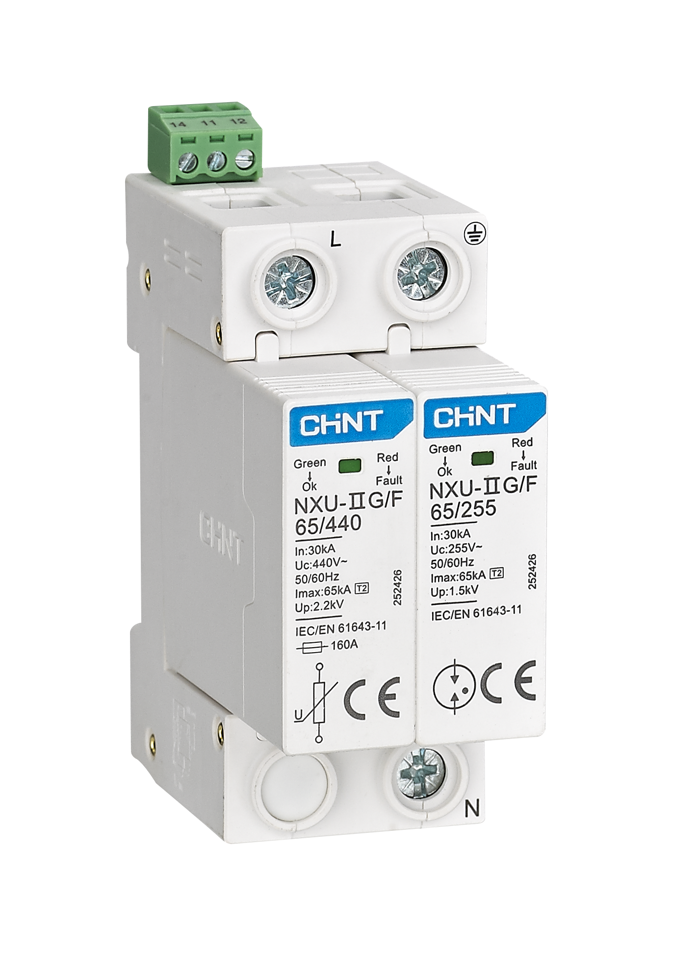 NXU -II G Low-Voltage Surge Protective Device Datasheet & Manual ...