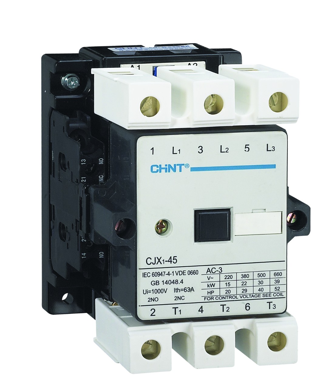 CJX1 AC contactor Datasheet & Manual | CHINT global