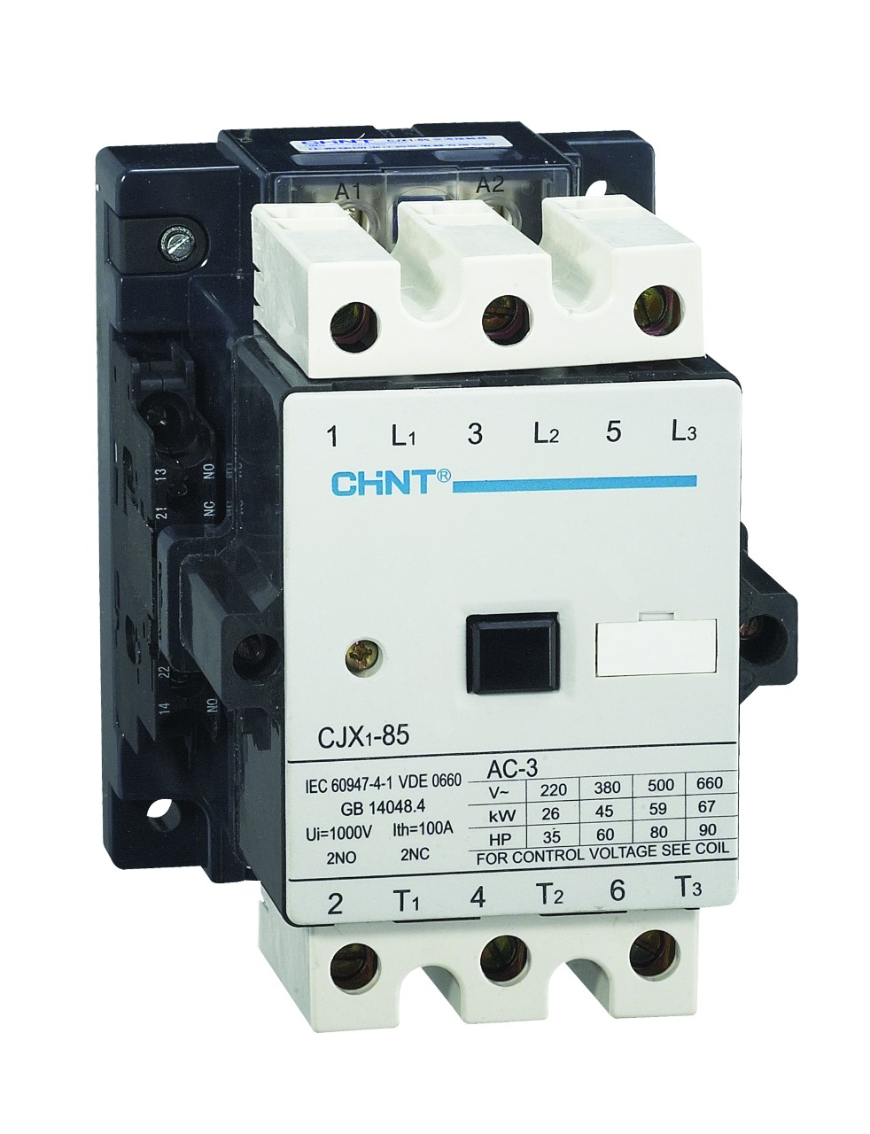 CJX1 AC contactor Datasheet & Manual | CHINT global