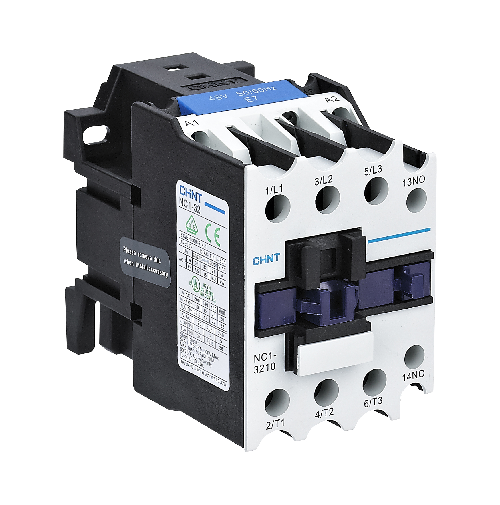NC1 AC Contactor Datasheet & Manual | CHINT global