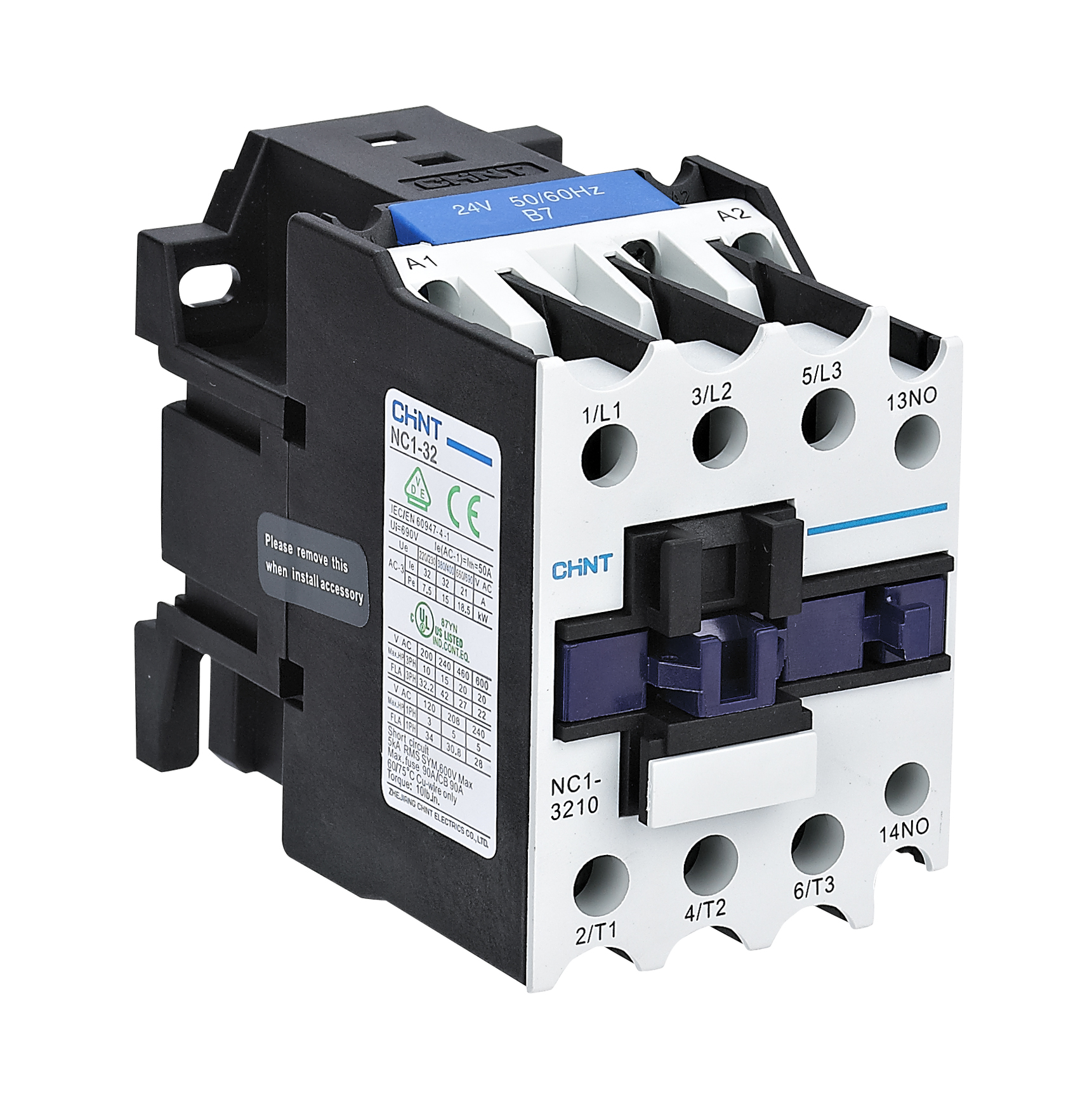 NC1 AC Contactor Datasheet & Manual | CHINT global