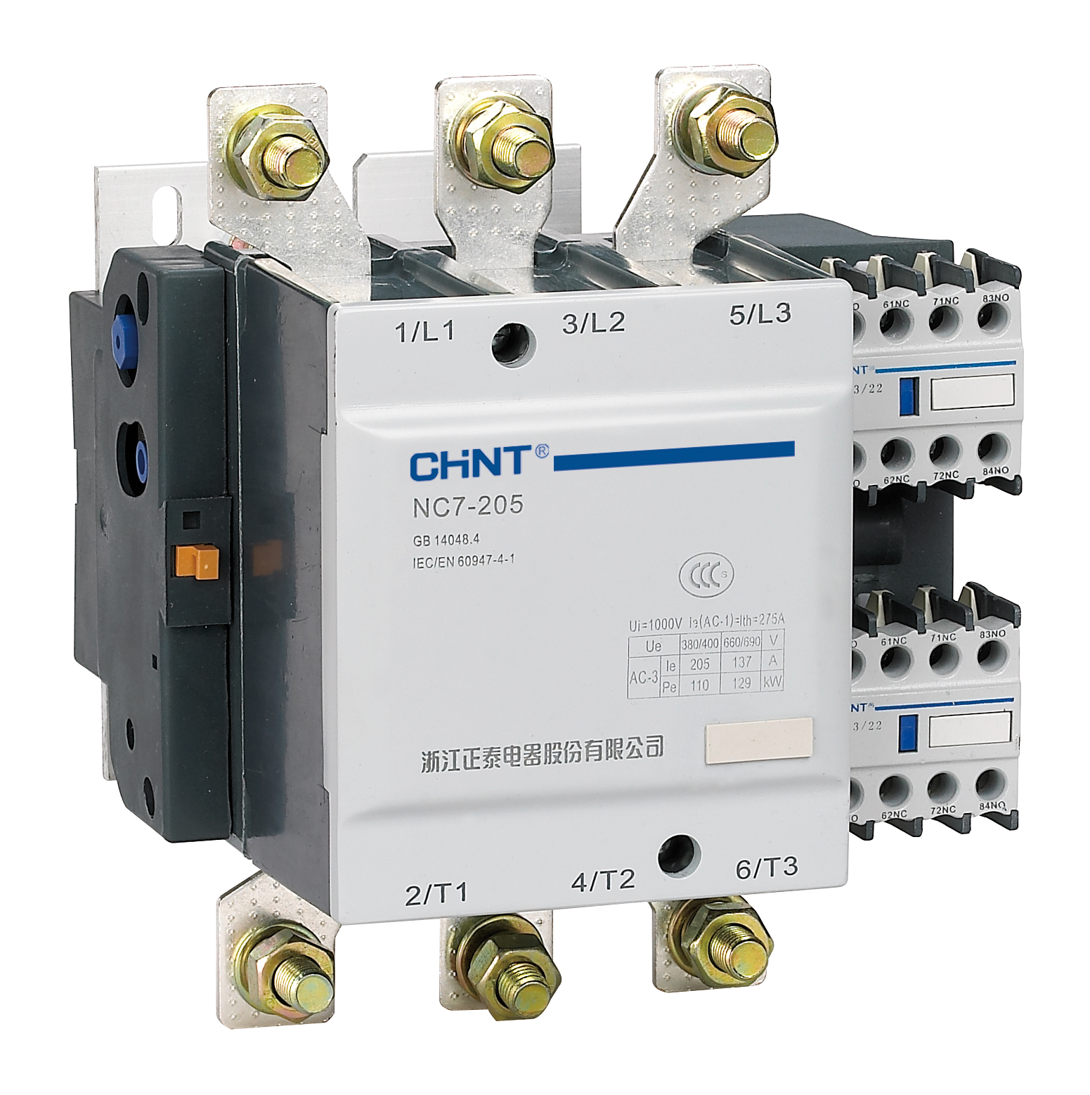 NC7 AC Contactor Datasheet & Manual | CHINT global