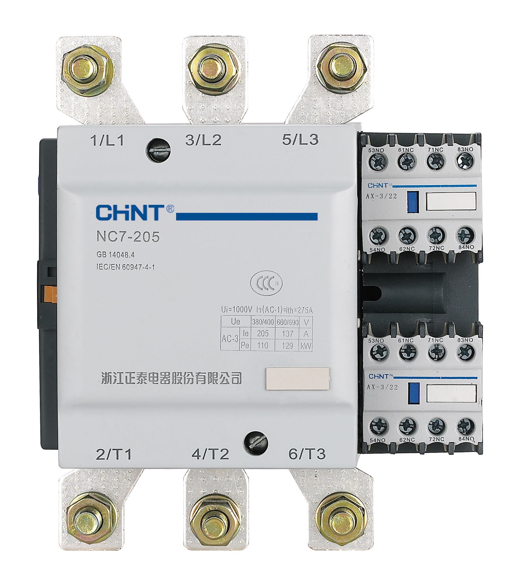 NC7 AC Contactor Datasheet & Manual | CHINT global