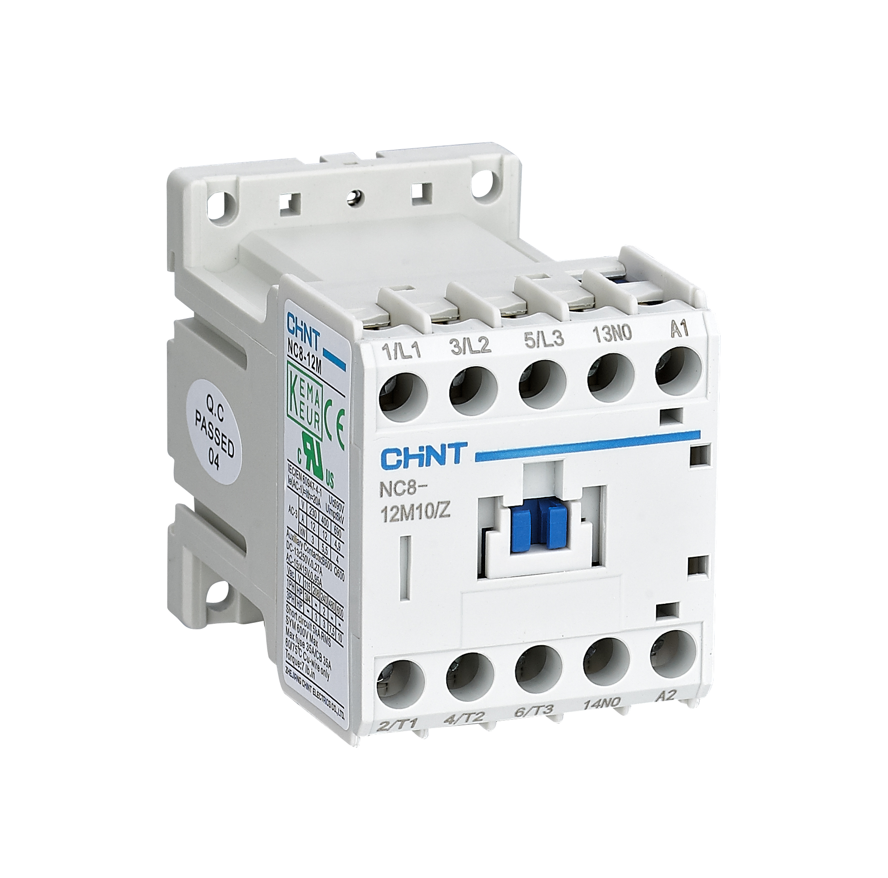 NC8 AC Contactor Datasheet & Manual | CHINT global