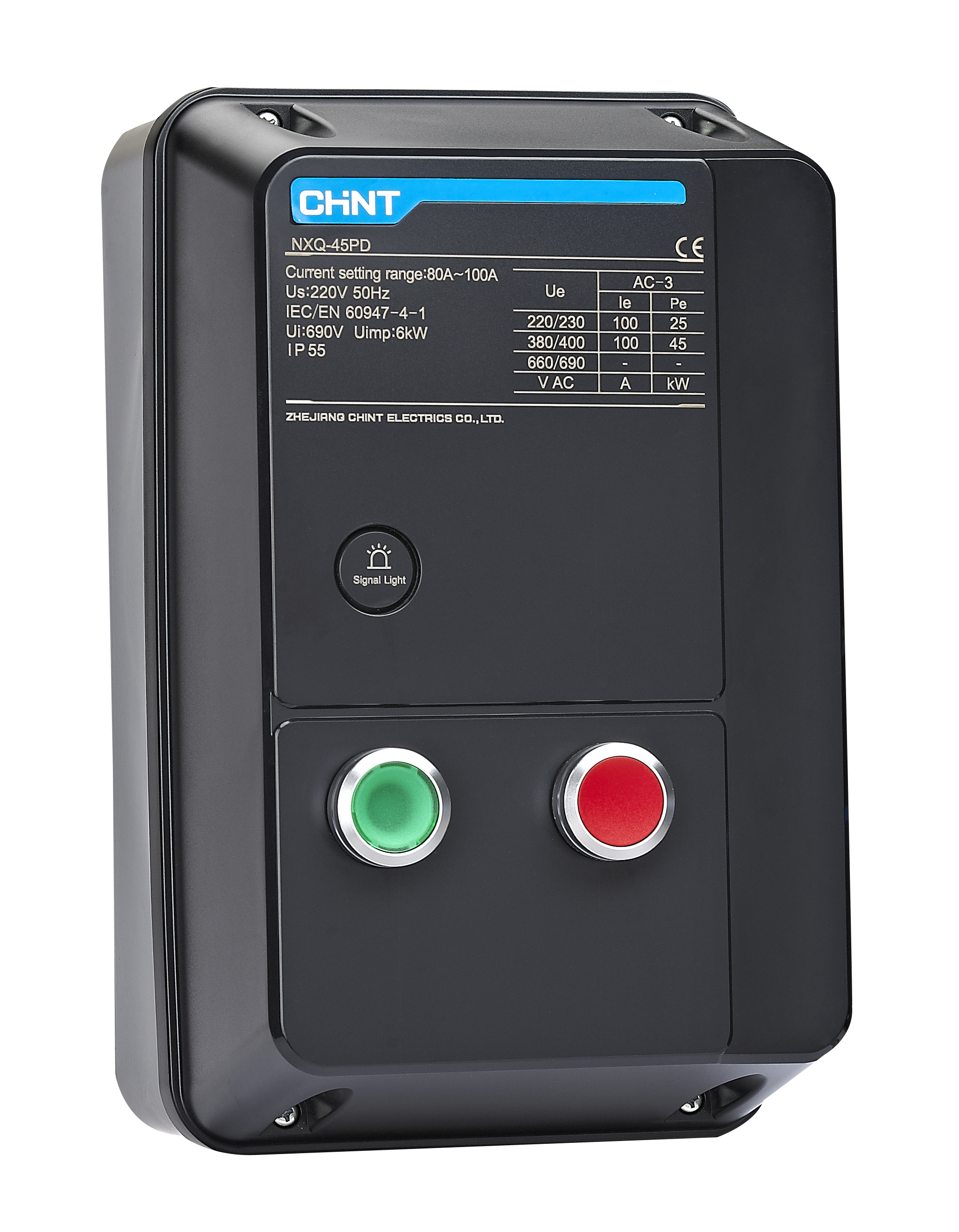 NXQ Series Electromagnetic Starter Datasheet & Manual | CHINT global