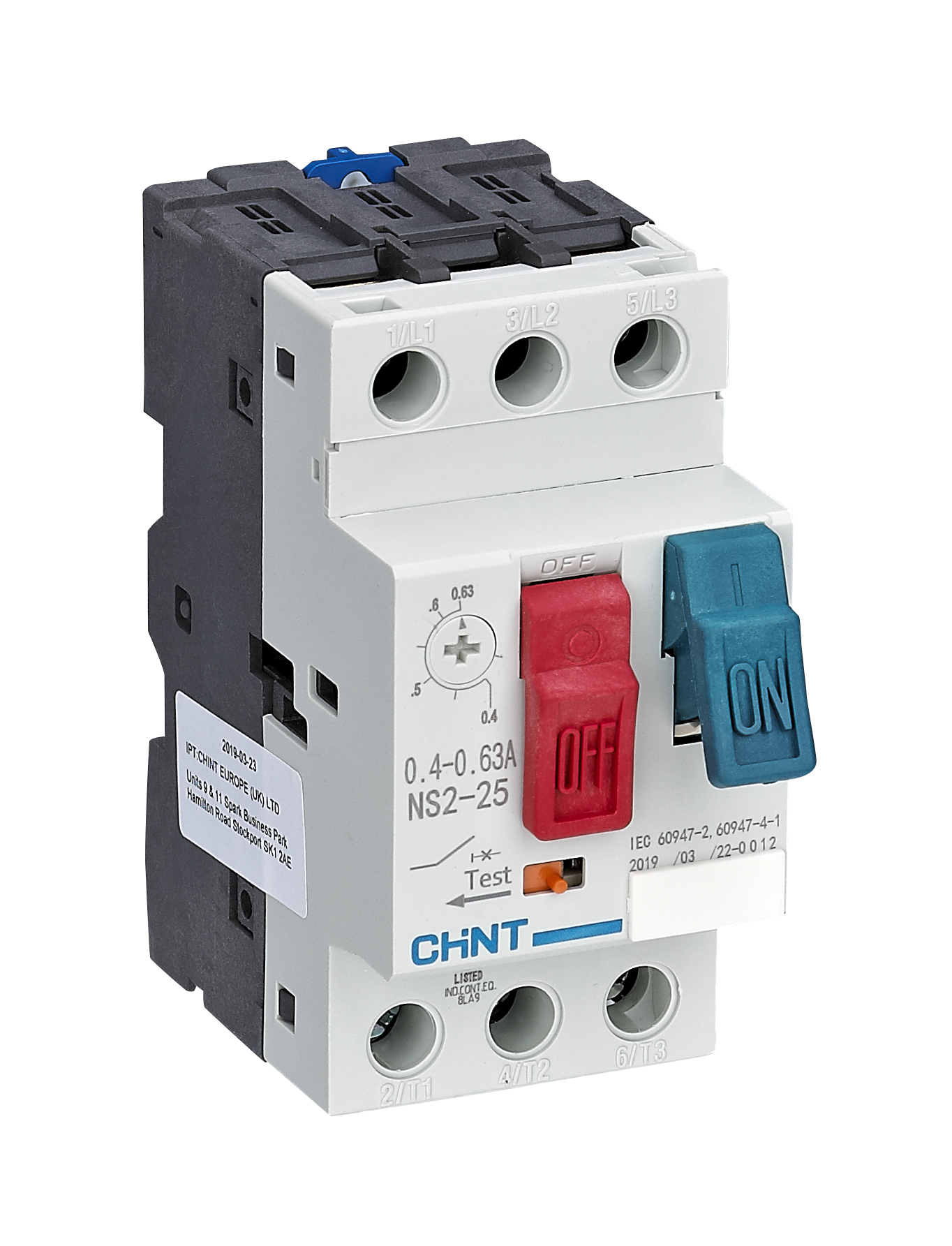 NS2 Motor Starter Datasheet & Manual | CHINT global