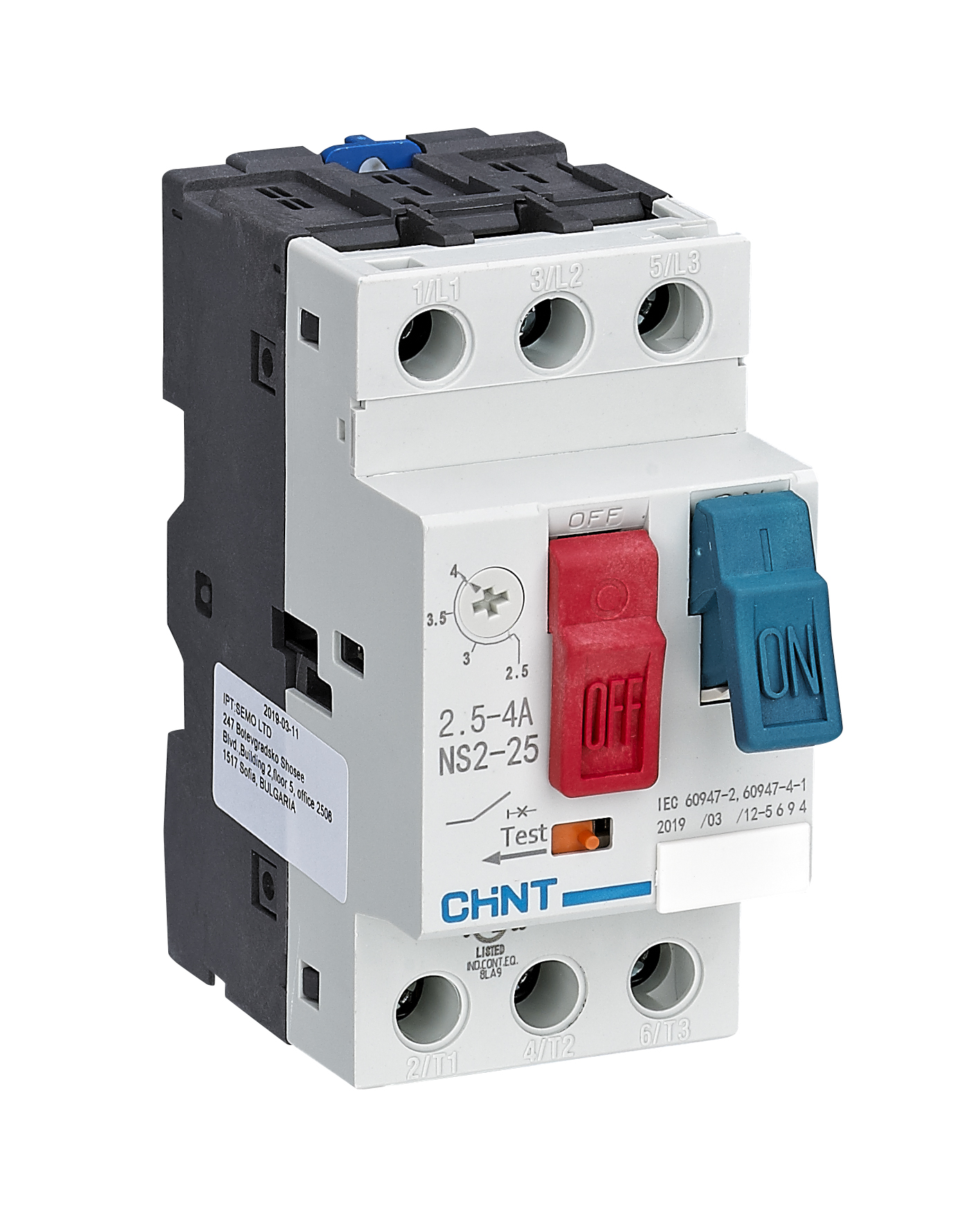 NS2 Motor Starter Datasheet & Manual | CHINT global