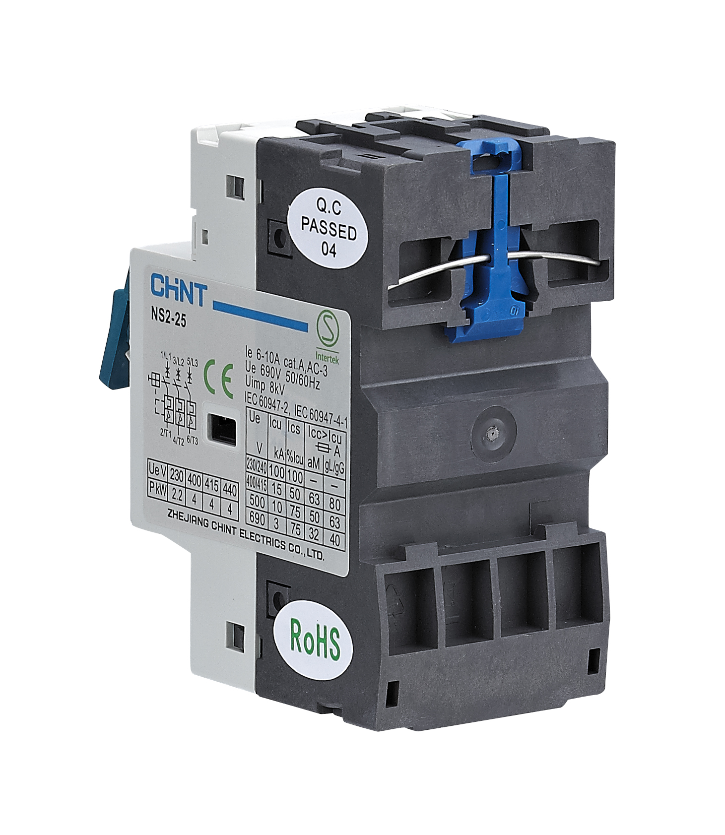 NS2 Motor Starter Datasheet & Manual | CHINT global