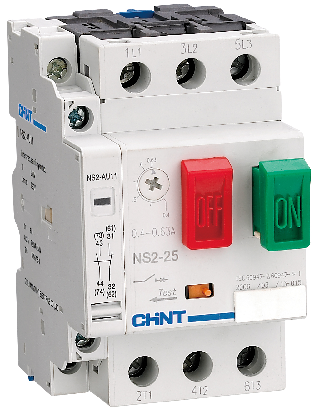 NS2 Motor Starter Datasheet & Manual | CHINT global