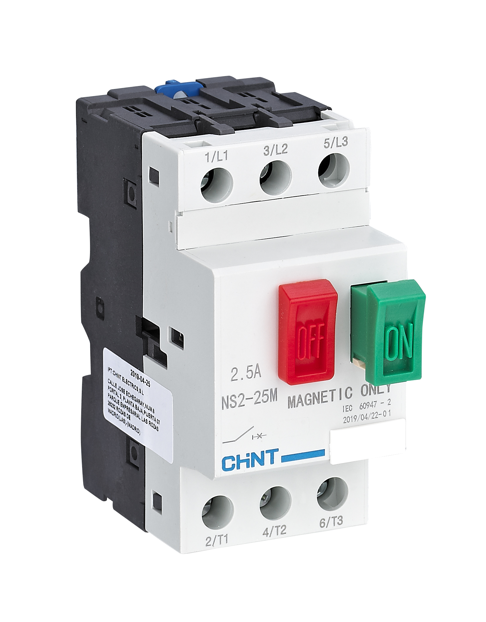 NS2 Motor Starter Datasheet & Manual | CHINT global