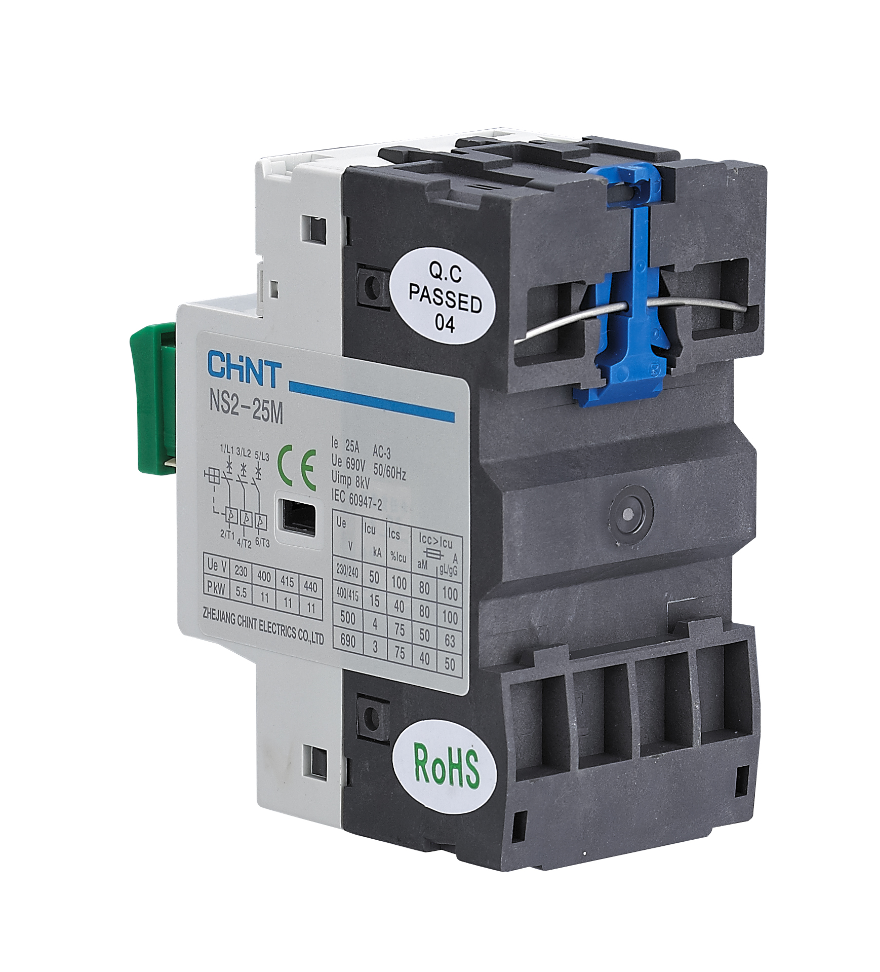 NS2 Motor Starter Datasheet & Manual | CHINT global