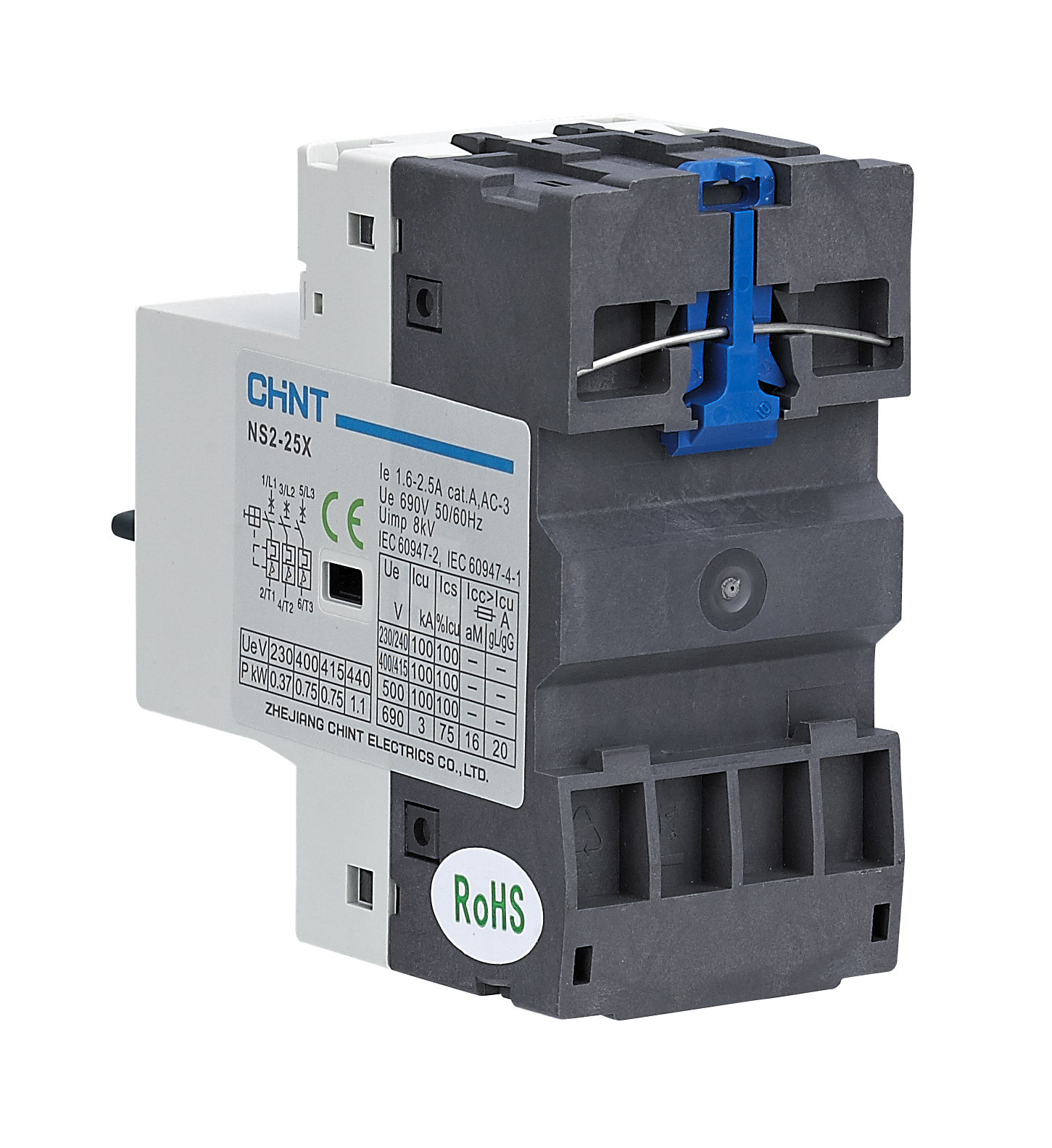 NS2 Motor Starter Datasheet & Manual | CHINT global