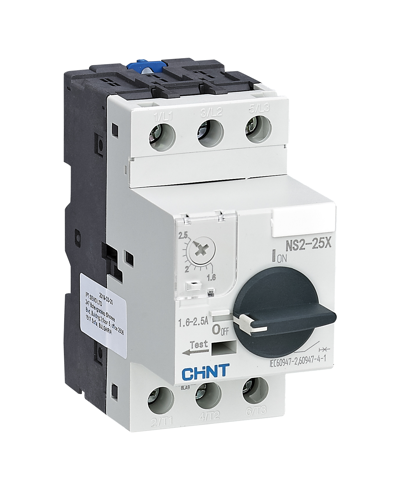 NS2 Motor Starter Datasheet & Manual | CHINT global