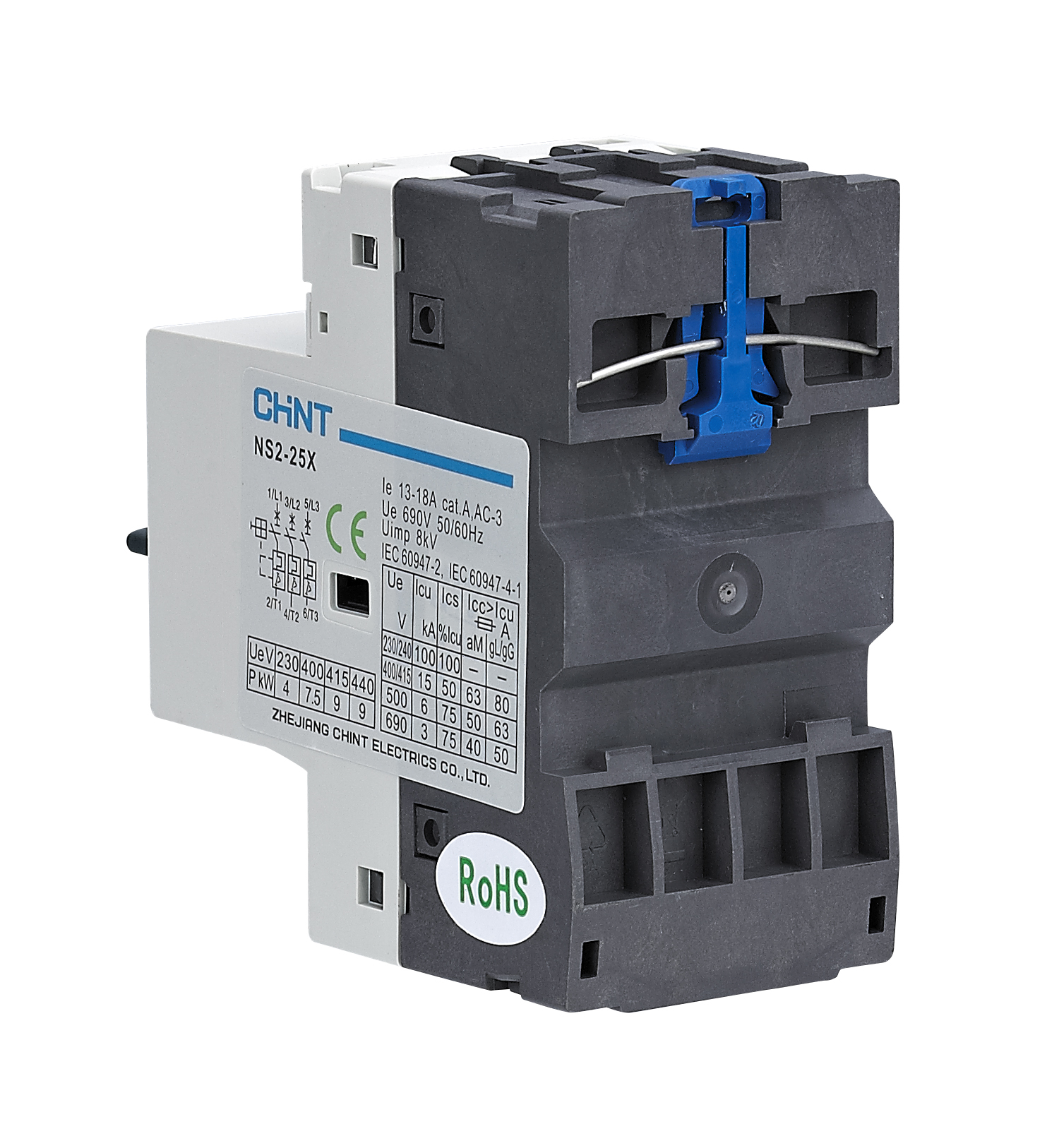 NS2 Motor Starter Datasheet & Manual | CHINT global
