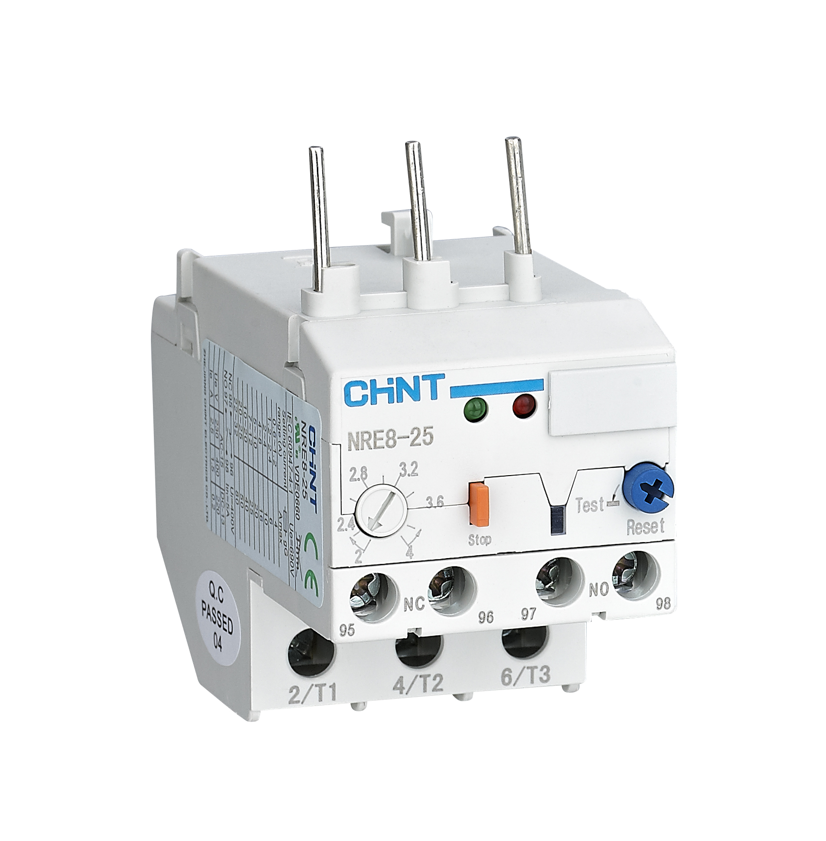 NRE8 Electronic Overload Relay Datasheet & Manual | CHINT global