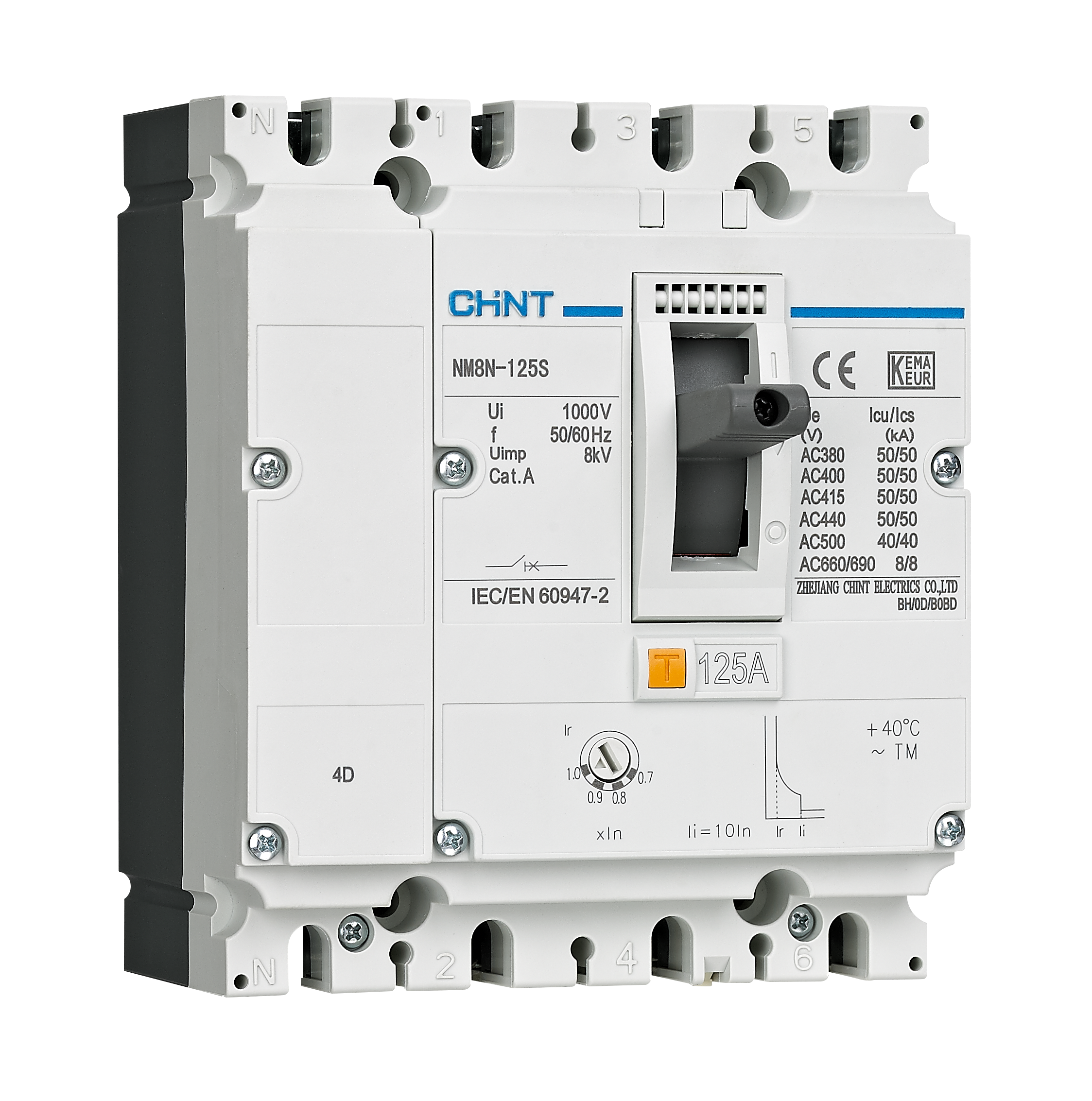 NM8N Moulded Case Circuit Breaker Datasheet & Manual | CHINT global