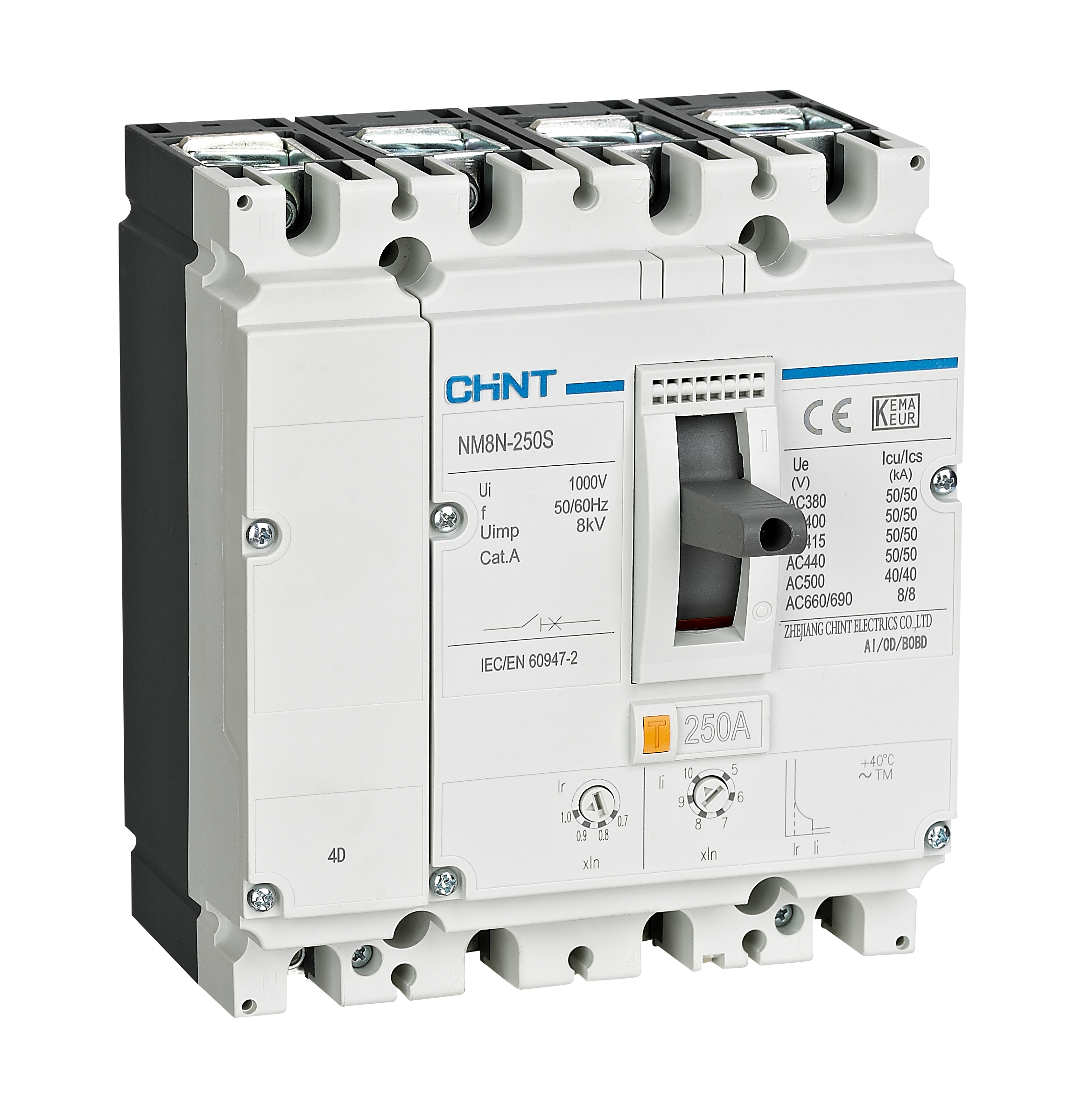 NM8N Moulded Case Circuit Breaker Datasheet & Manual | CHINT global