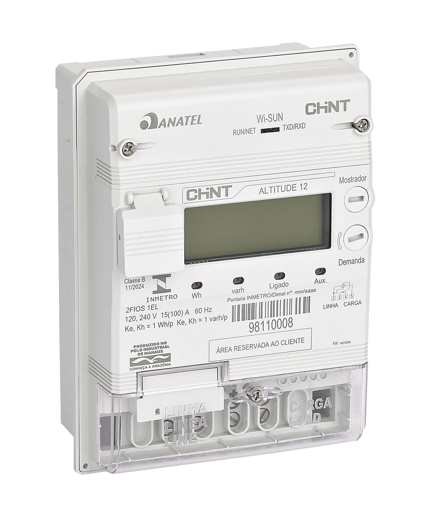 ALTITUDE 12 Ficha Técnica e Manual | CHINT Brasil