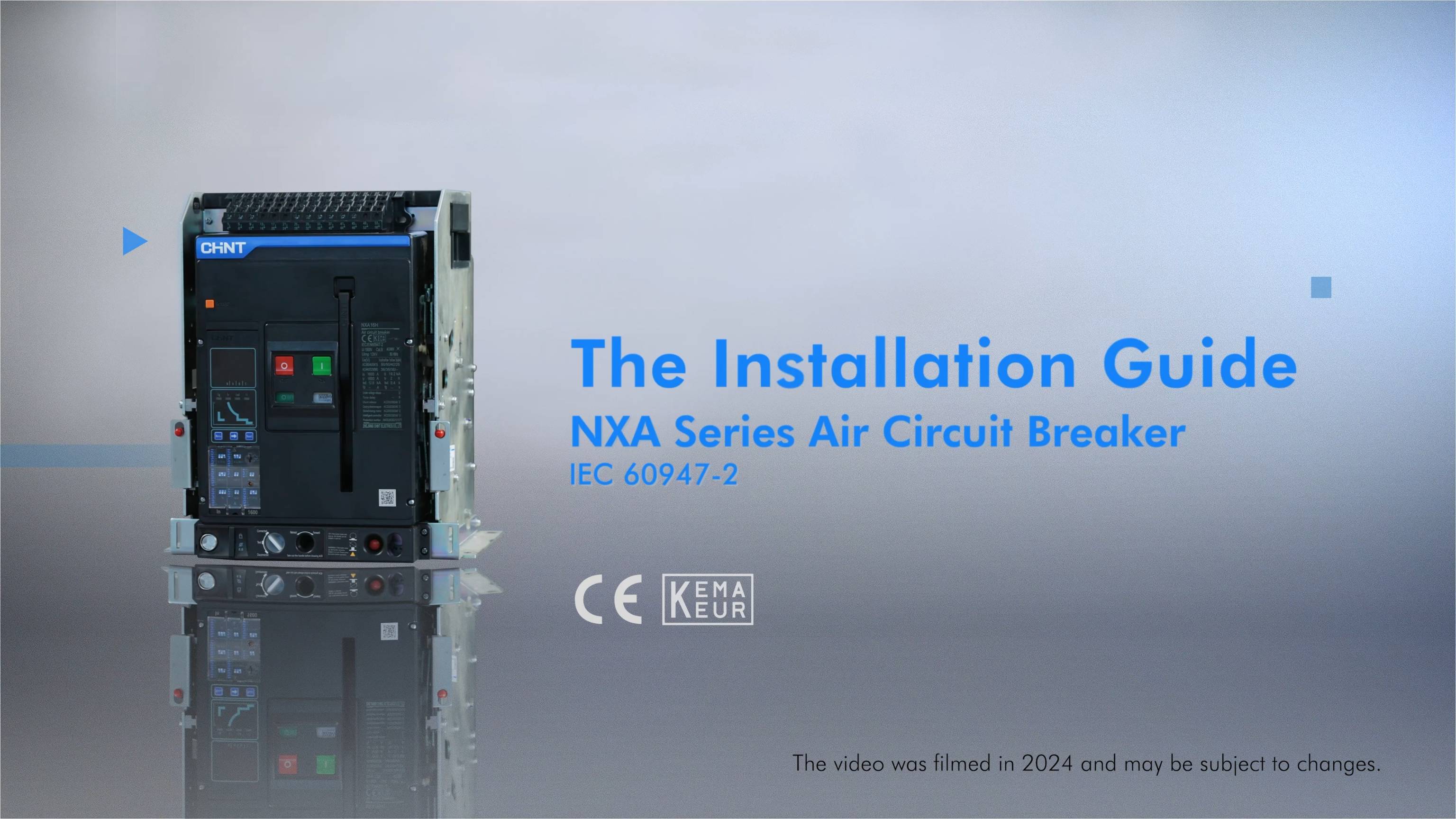 NXA Air Circuit Breaker Installation Guide
