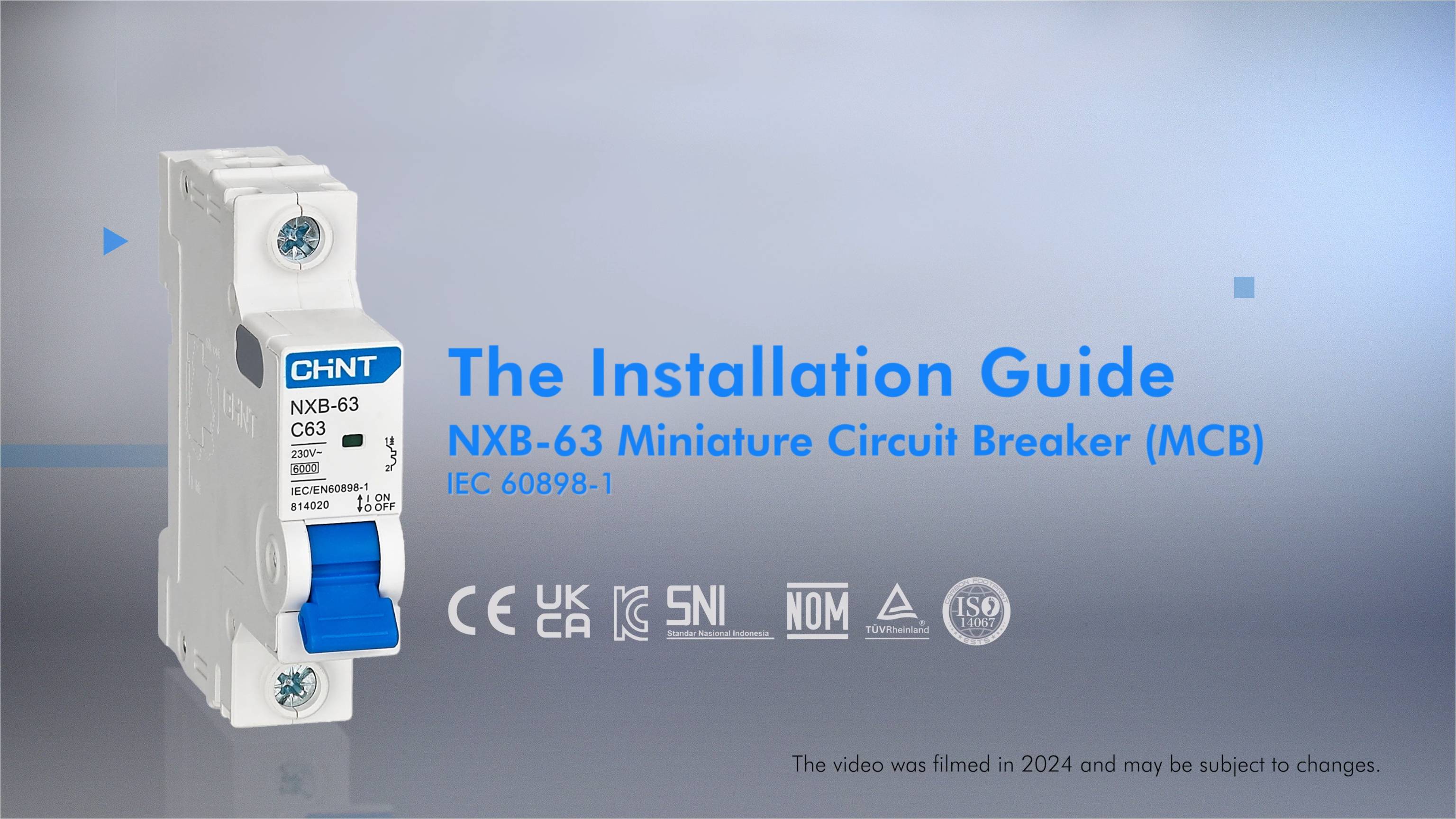 NXB-63 Miniature Circuit Breaker Installation Guide