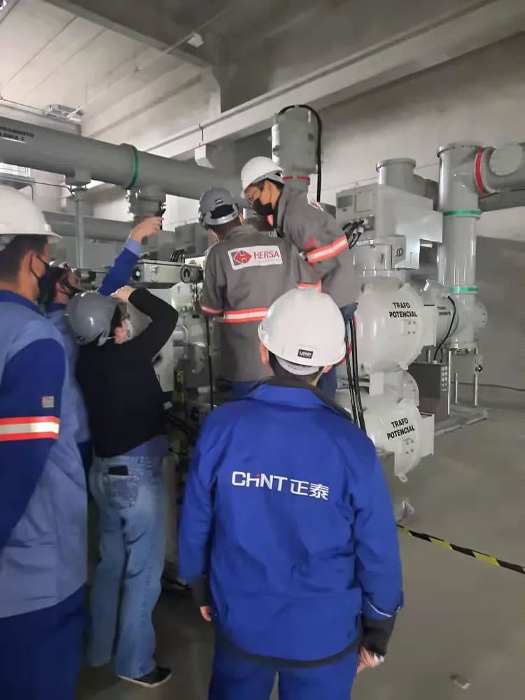 CHINT Provided Overseas On-site Training for GIS Owner