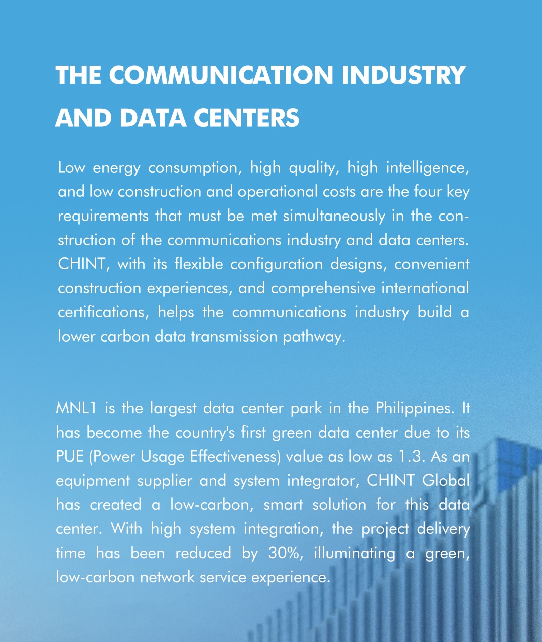 CHINT Global Footprint: Lighting Industry Transformation