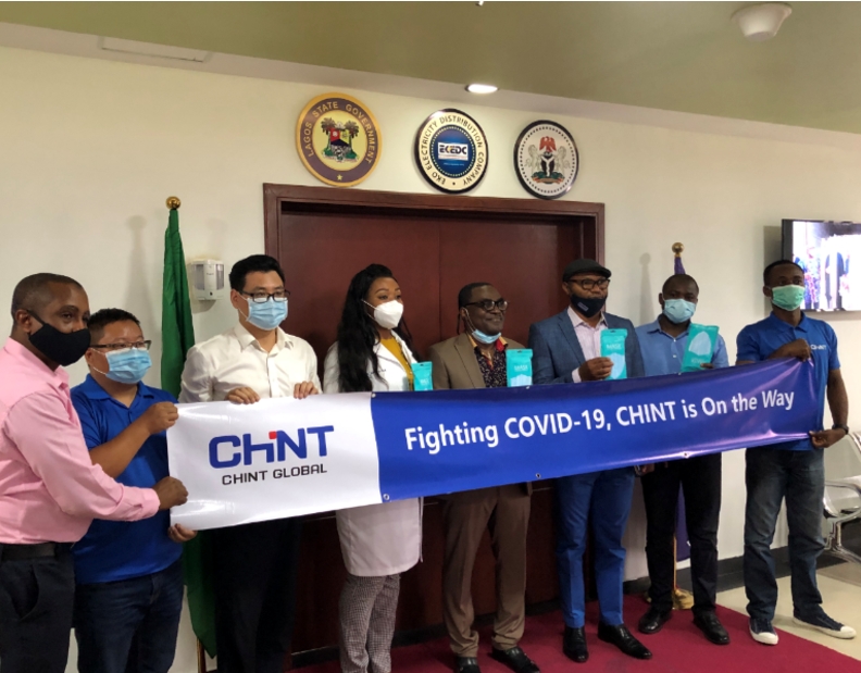Unit as one to fight COVID-19, face masks donation by CHINT
