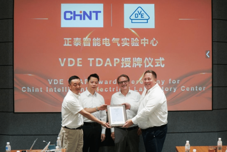 CHINT Electrical Lab Center Earns VDE-TDAP Accreditation