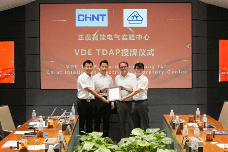 CHINT Electrical Lab Center Earns VDE-TDAP Accreditation