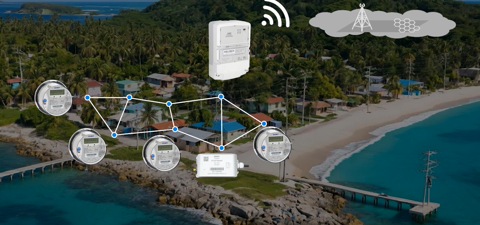 CHINT Lights Up the Caribbean with Smart Metering